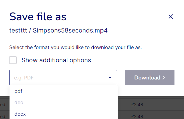 (Verbit Go) How do I download my transcripts?