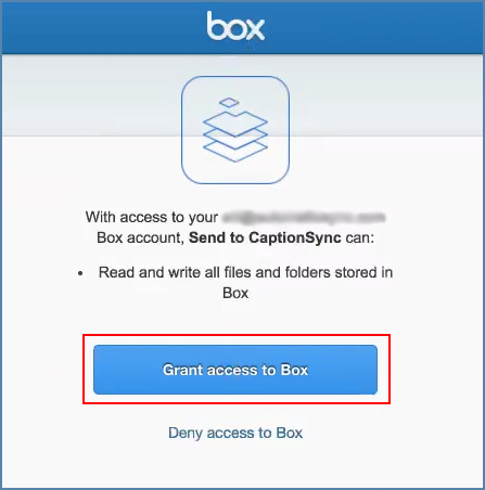 (AST) Box Integration