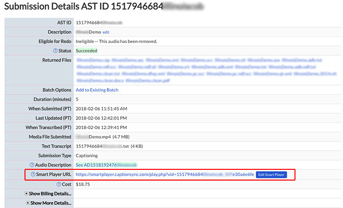 (AST) CaptionSync Smart Player