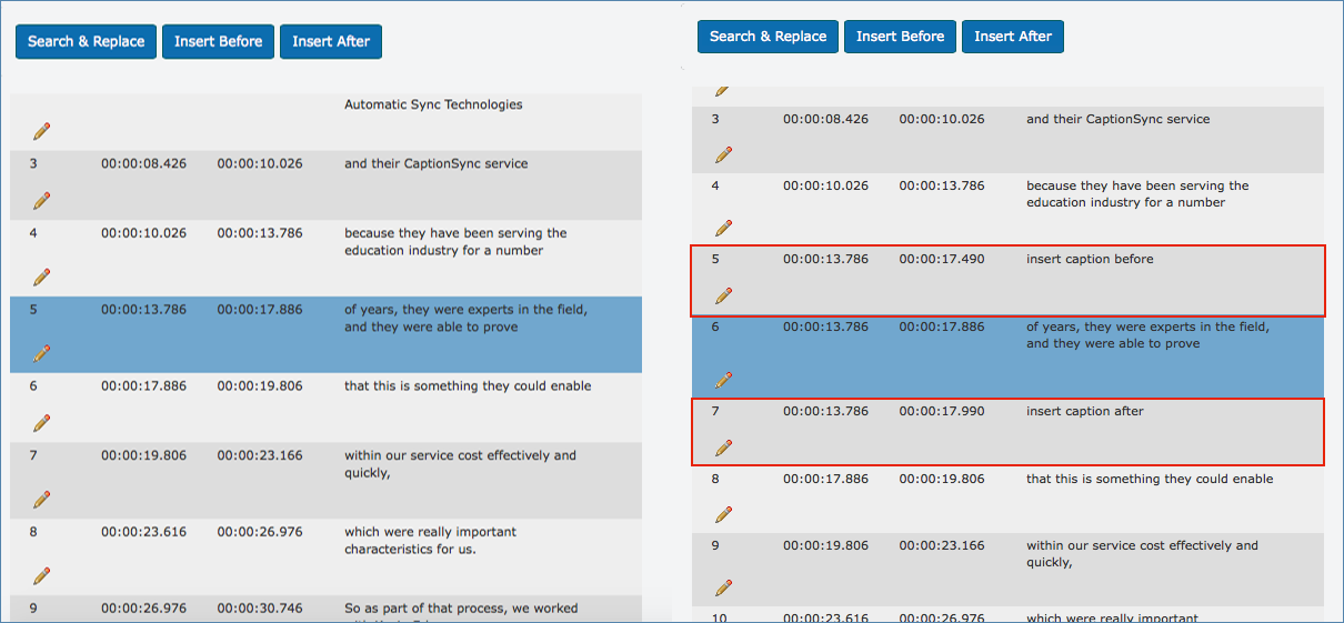 (AST) Caption Editor