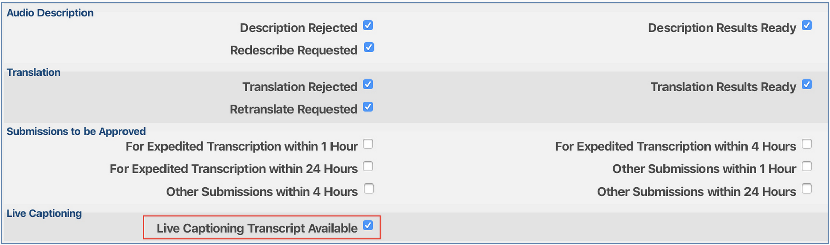 (AST) Getting a Text Transcript of my Live Captioning Event