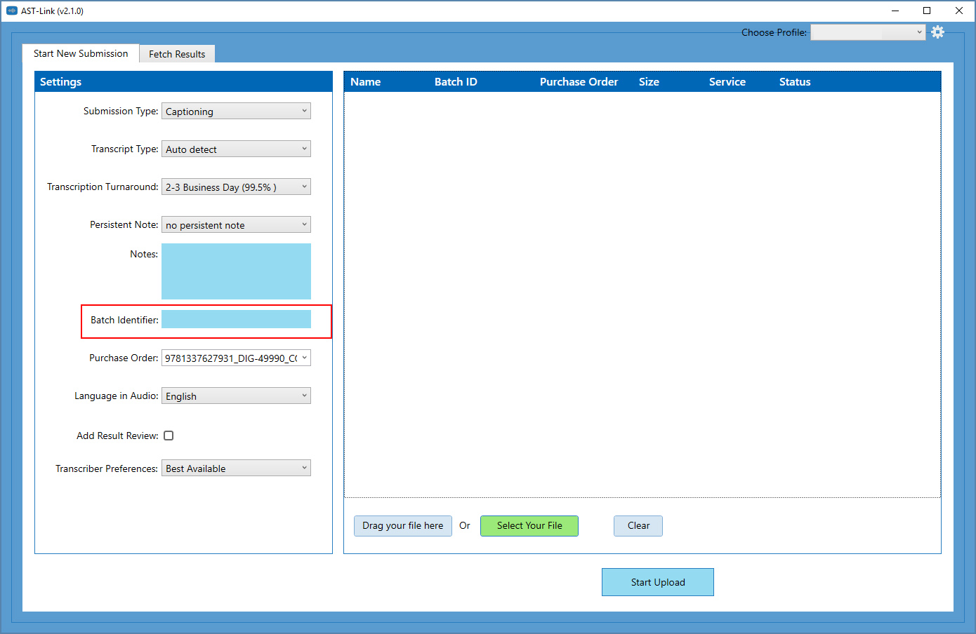 (AST) CaptionSync's Batch Features