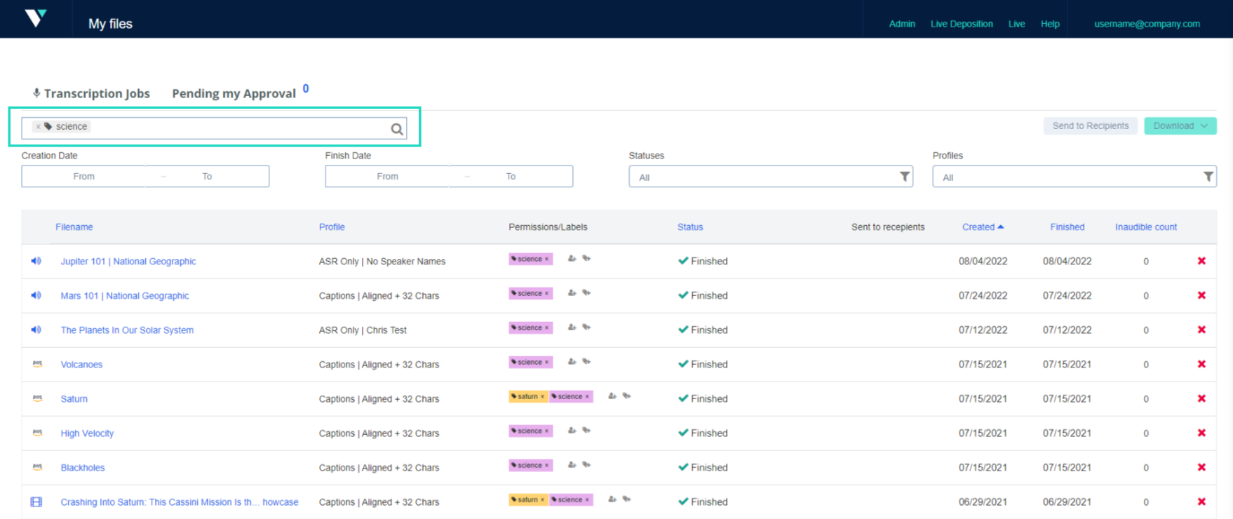 (Verbit) Adjusting Caption Times
