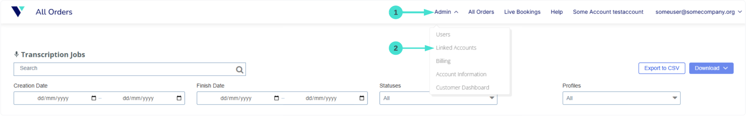 (Verbit) Setting Up Integration with AWS