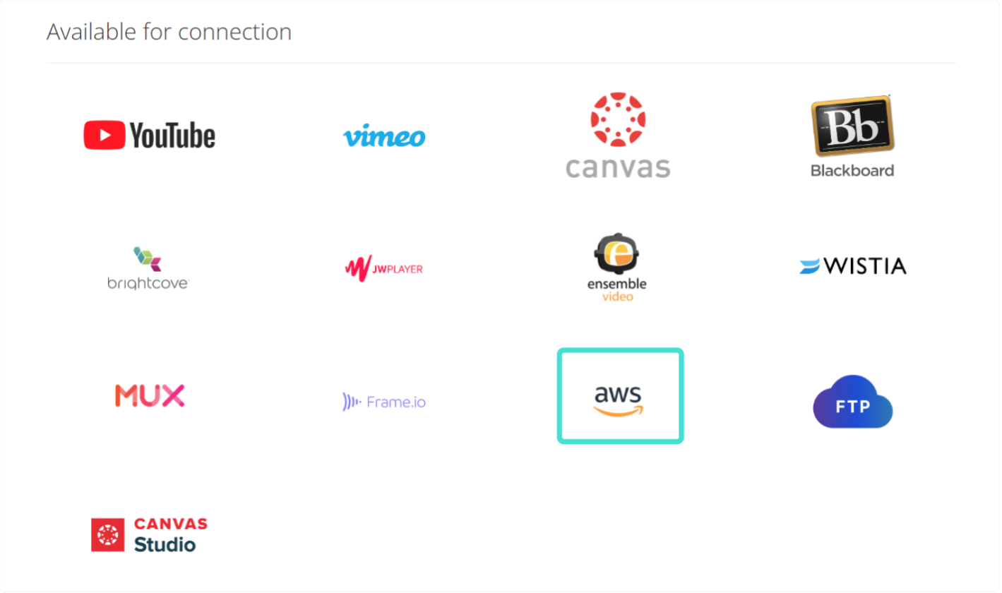 (Verbit) Setting Up Integration with AWS
