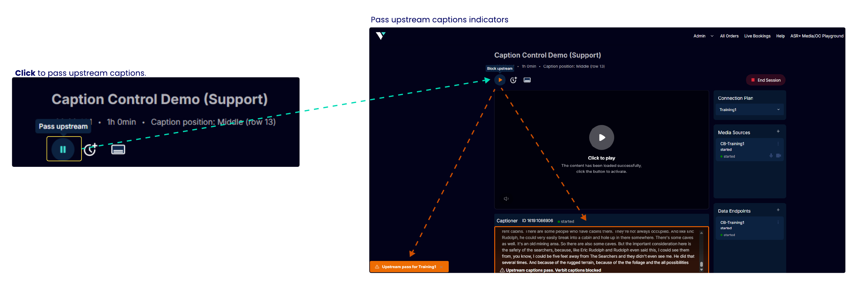 (Verbit) Caption Control