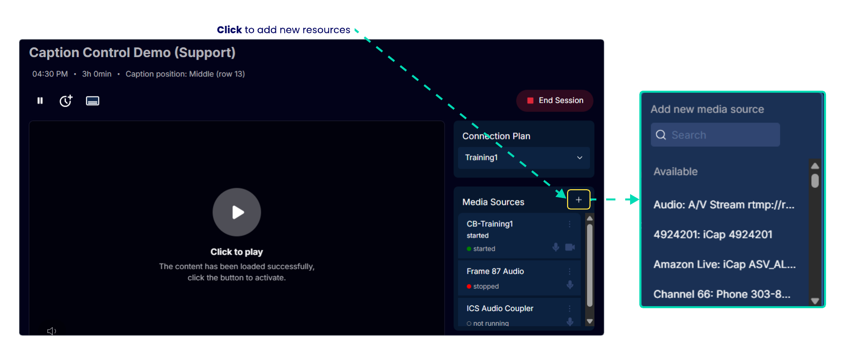 (Verbit) Caption Control