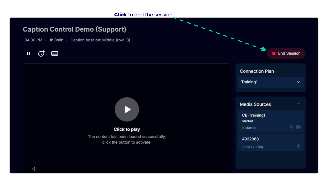(Verbit) Caption Control