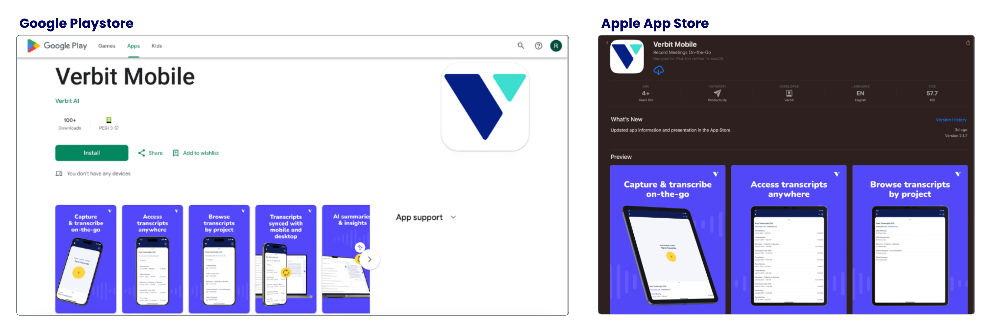 (Verbit) Verbit Mobile App